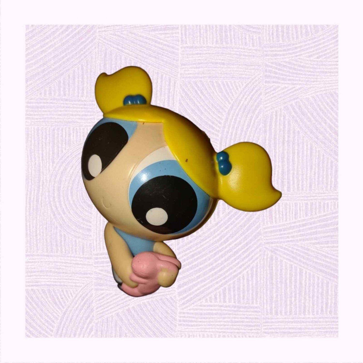 Vintage Power Puff Girls~ Blushing Bubbles Action Figure