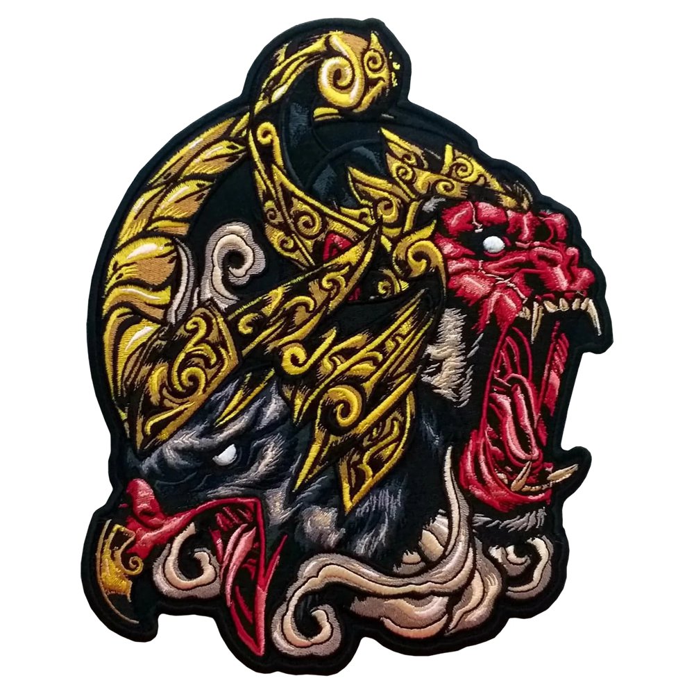 Jatayu & Hanoman Patch for Custom Vest