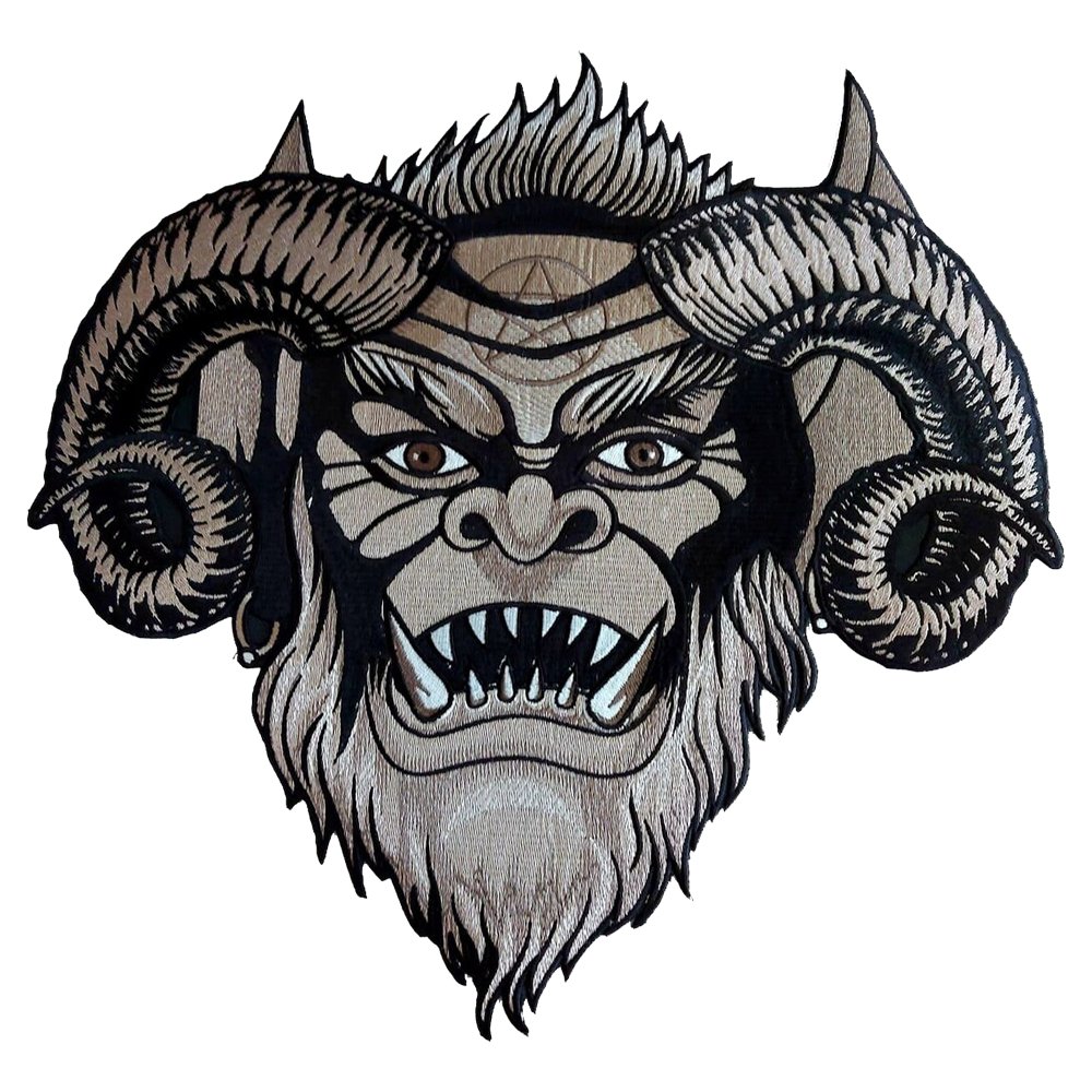 Devil Large Back Patch for Custom Biker Vest