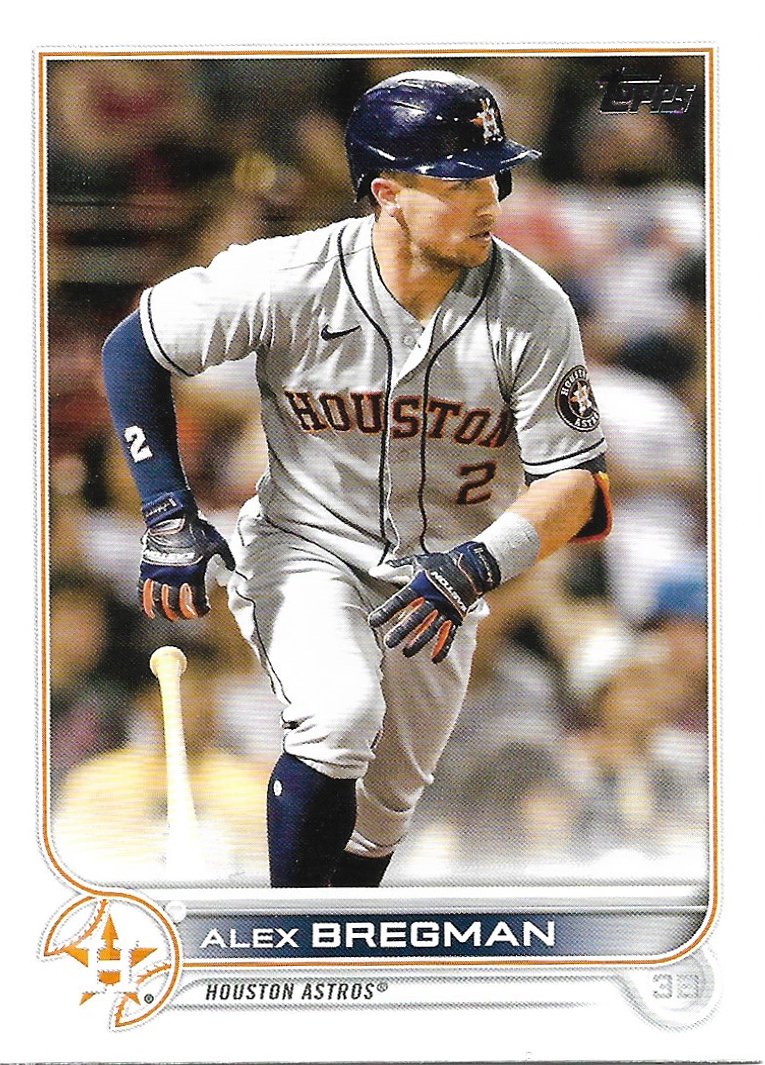 Alex Bregman 2022 Topps #68 Houston Astros Baseball Card