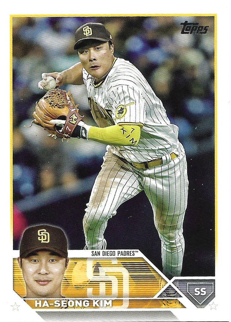 Ha-Seong Kim 2023 Topps #57 San Diego Padres Baseball Card