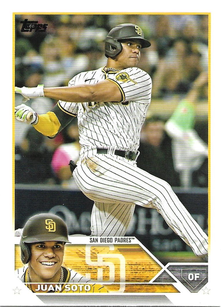 Juan Soto 2023 Topps #1 San Diego Padres Baseball Card