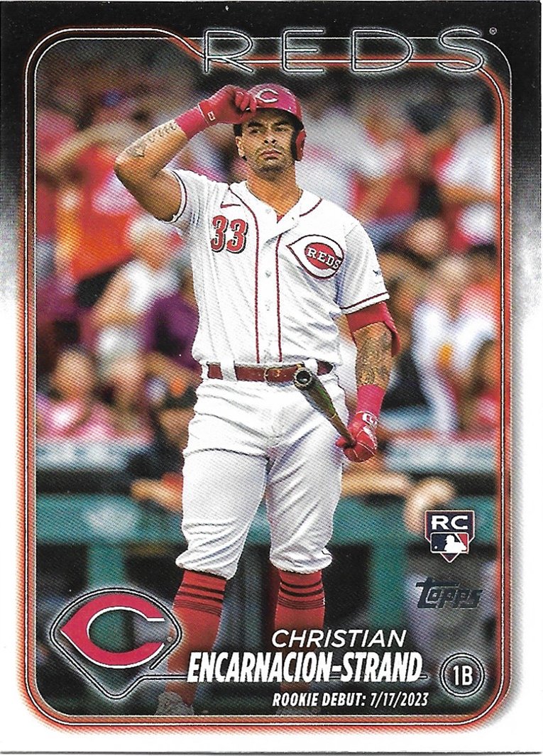 Christian Encarnacion-Strand 2024 Topps Update Rookie Debut #US201 ...