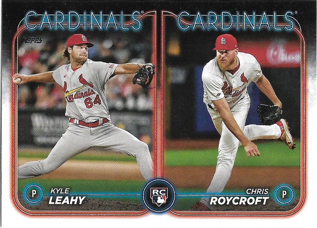 Kyle Leahy, Chris Roycroft 2024 Topps Update Rookie #US189 St. Louis ...