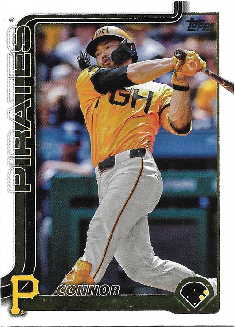 Connor Joe 2025 Topps #168 Pittsburgh Pirates Baseball Card