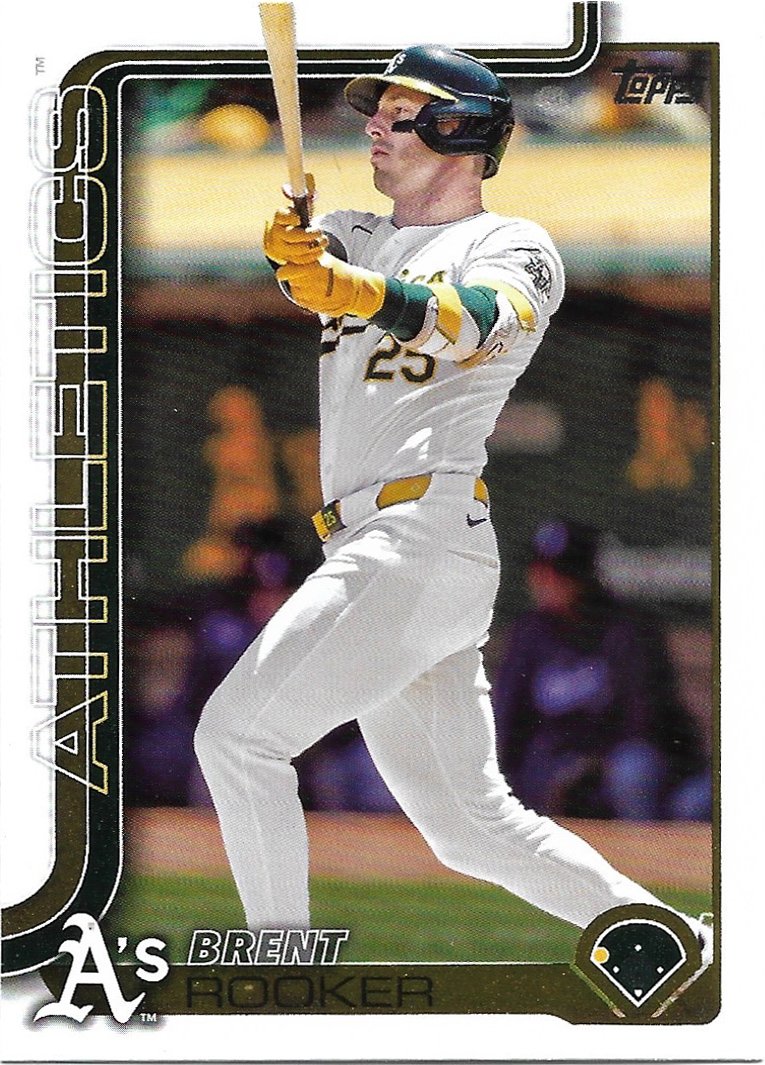 Brent Rooker 2025 Topps #129 Athletics Baseball Card