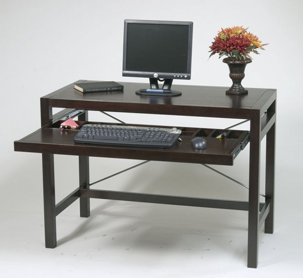 ESPRESSO WOOD COMPUTER WRITING DESK
