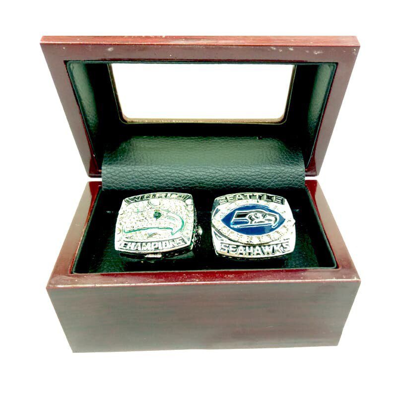 NFL 2005 2013 Seattle Seahawks Championship Ring Blue