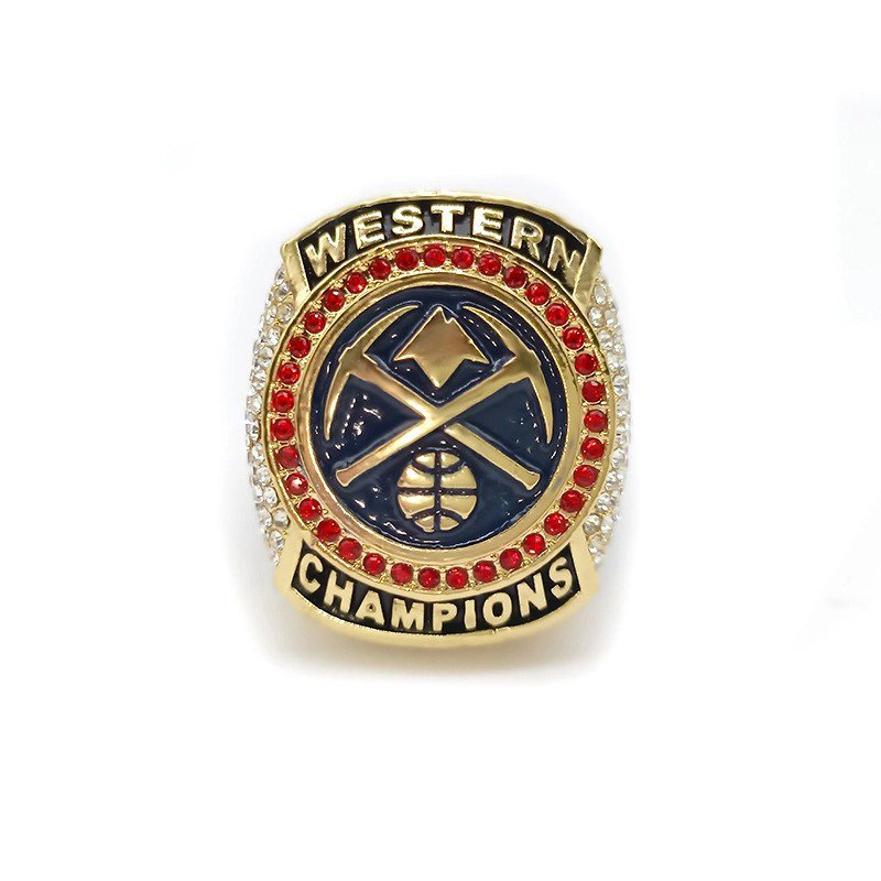 2023 Denver Nuggets Basketball NBA Western MVP Championship Ring