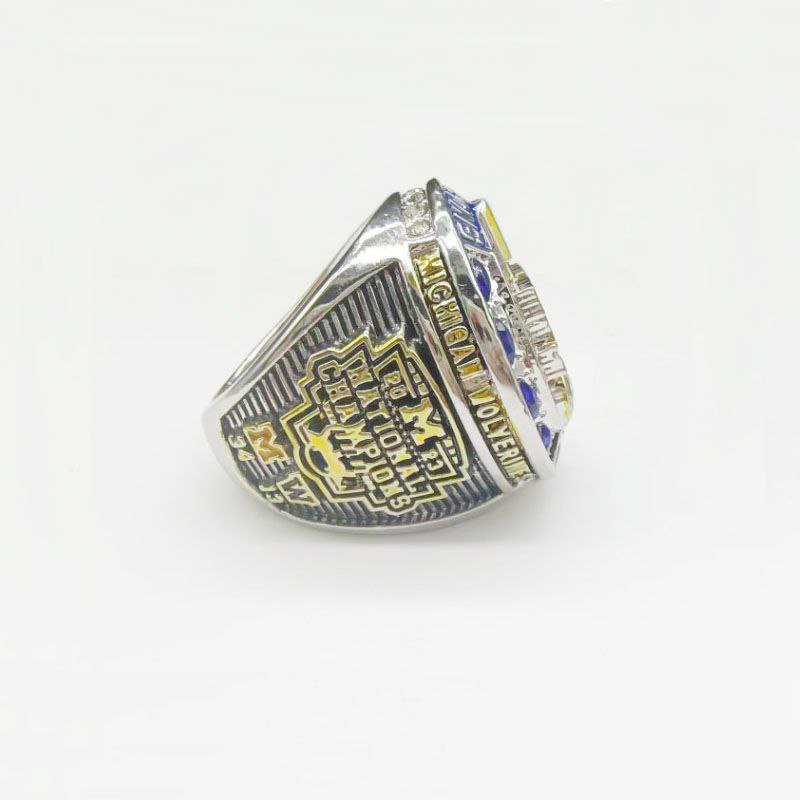 2023 2024 Michigan Wolverines Championship Ring HARBAUGH