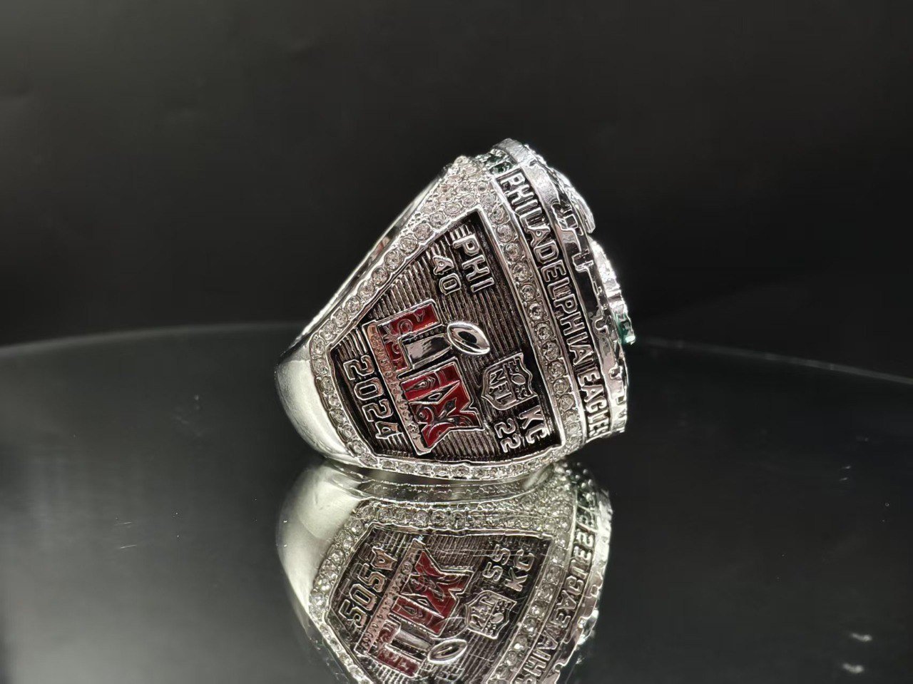 2024 2025 Philadelphia Eagles Ring Super Bowl Championship Ring MPV Hurts fan design