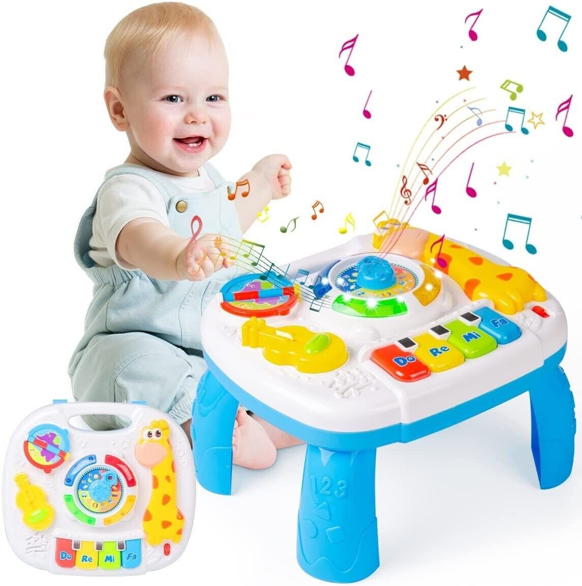 3-in-1 Activity Table - Musical Toy - Early Educational Activity Table ...