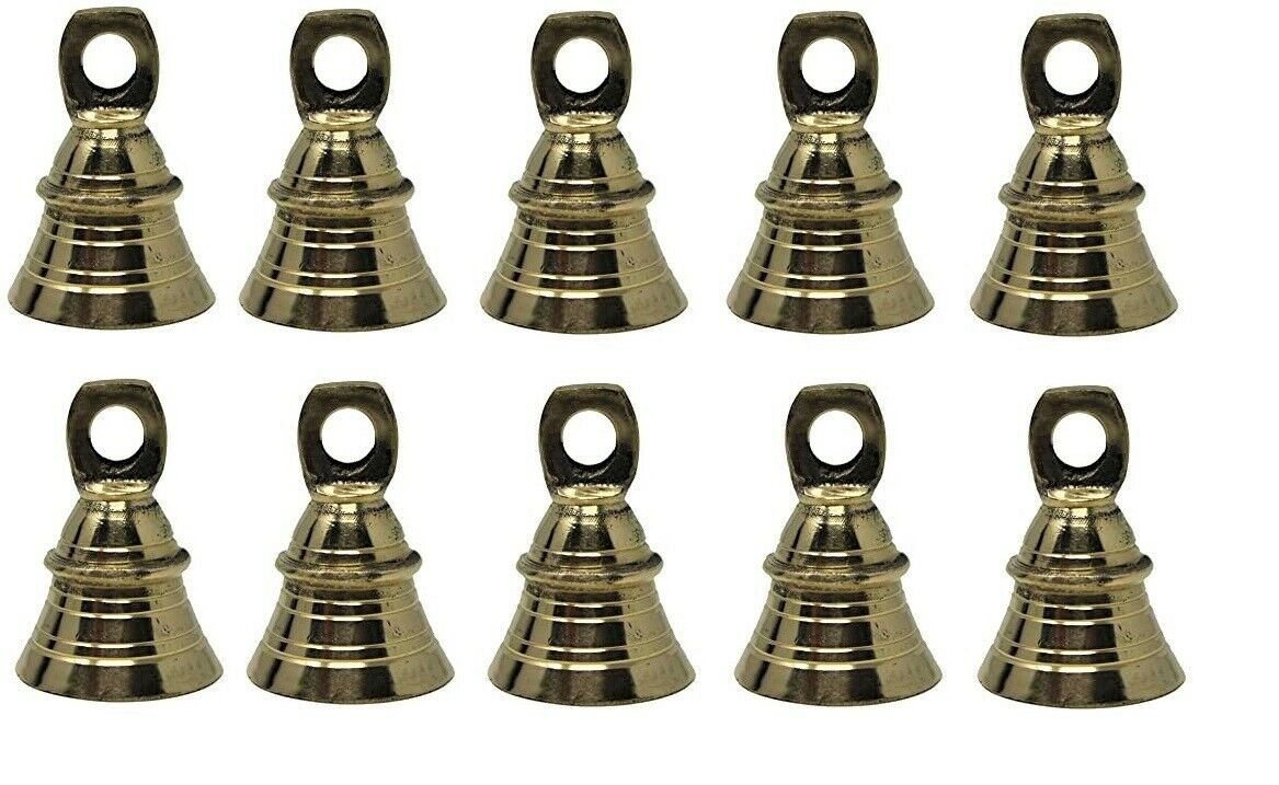 Brass Jingle Bell For Home Door Décor Craft Chime Christmas Décor Bell ...