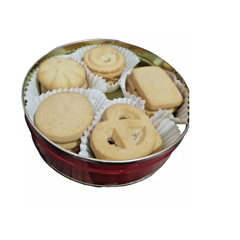 Beckys Butter Cookies Biscuits Assortment Tin 114g (4.02Oz) Christmas ...