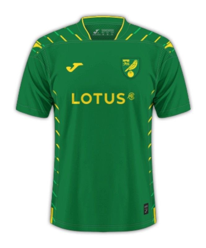 Norwich City 2023 2024 Jersey Away Men's Football Soccer Shirt Jersey ...