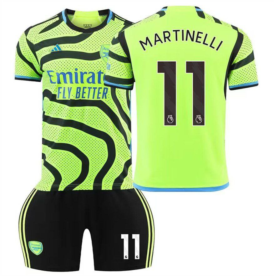 Arsenal MARTINELLI 23 24 Jersey Kids Away Children Soccer Shirt youth ...