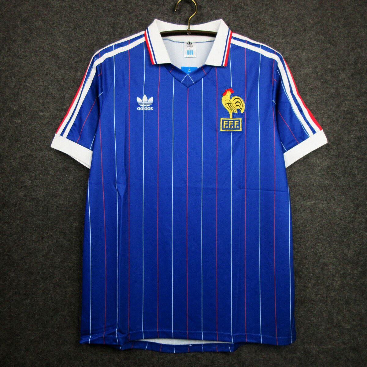 France 1982 Retro Jersey Home Soccer Retro Jersey