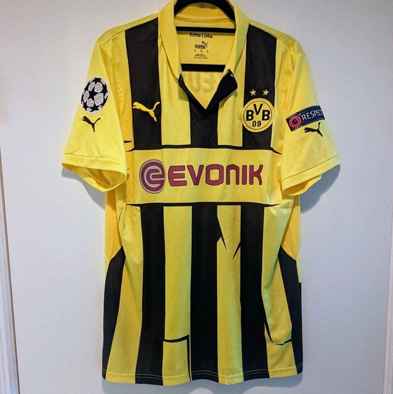 Men's Dortmund Marco Reus #11 Retro Jersey 2013 Final