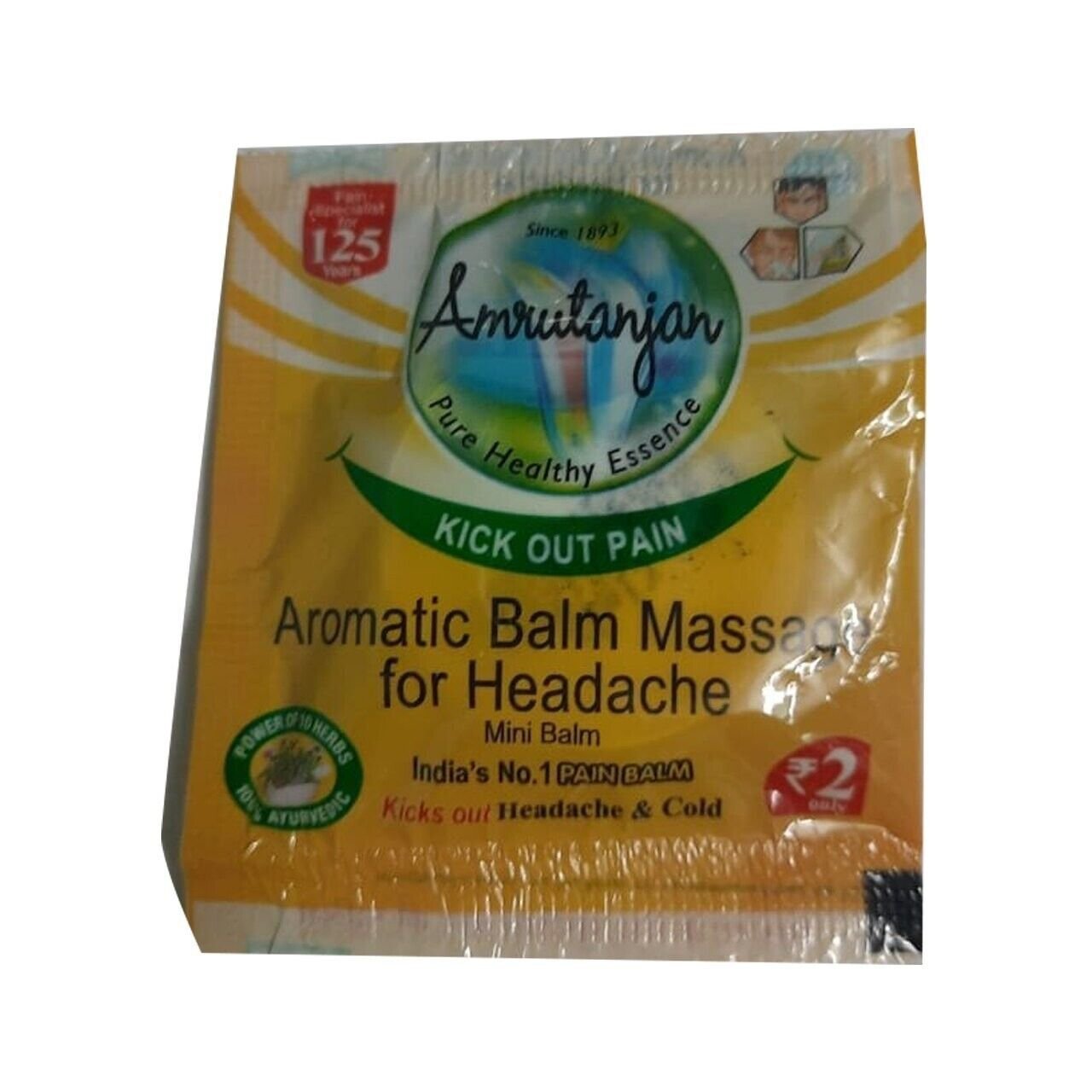 Bulk Lot 100 X Amrutanjan Mini Pain Balm Extra Power 1 ml | Extra Strong