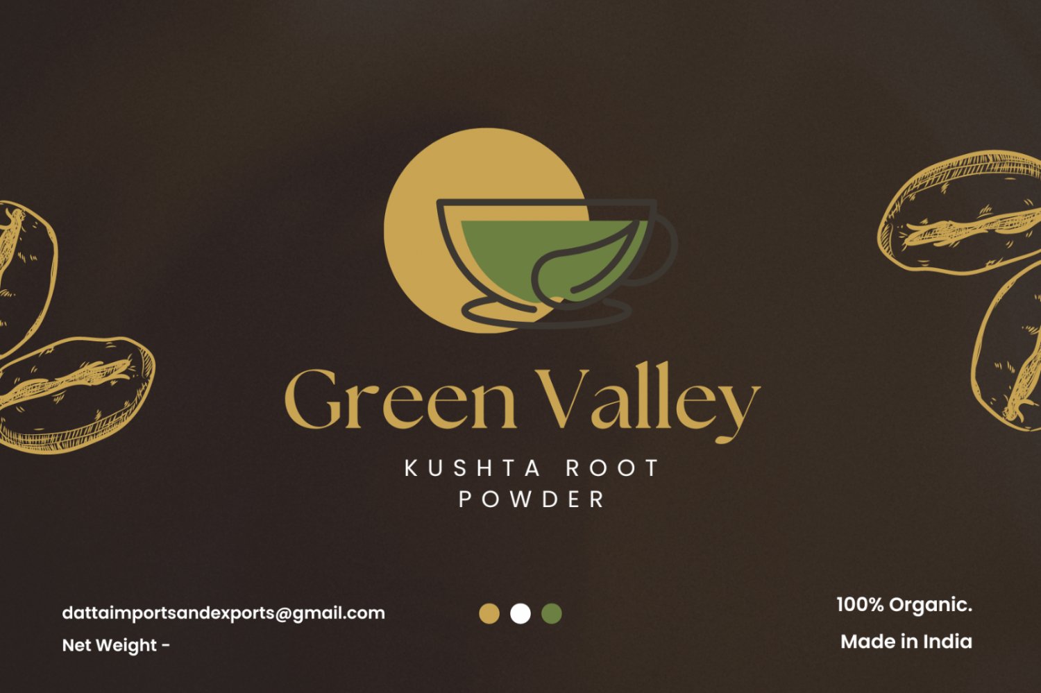 Kushta Roots powder, Saussurea Lappa (Costus) Indian Costus Qust Al Hindi