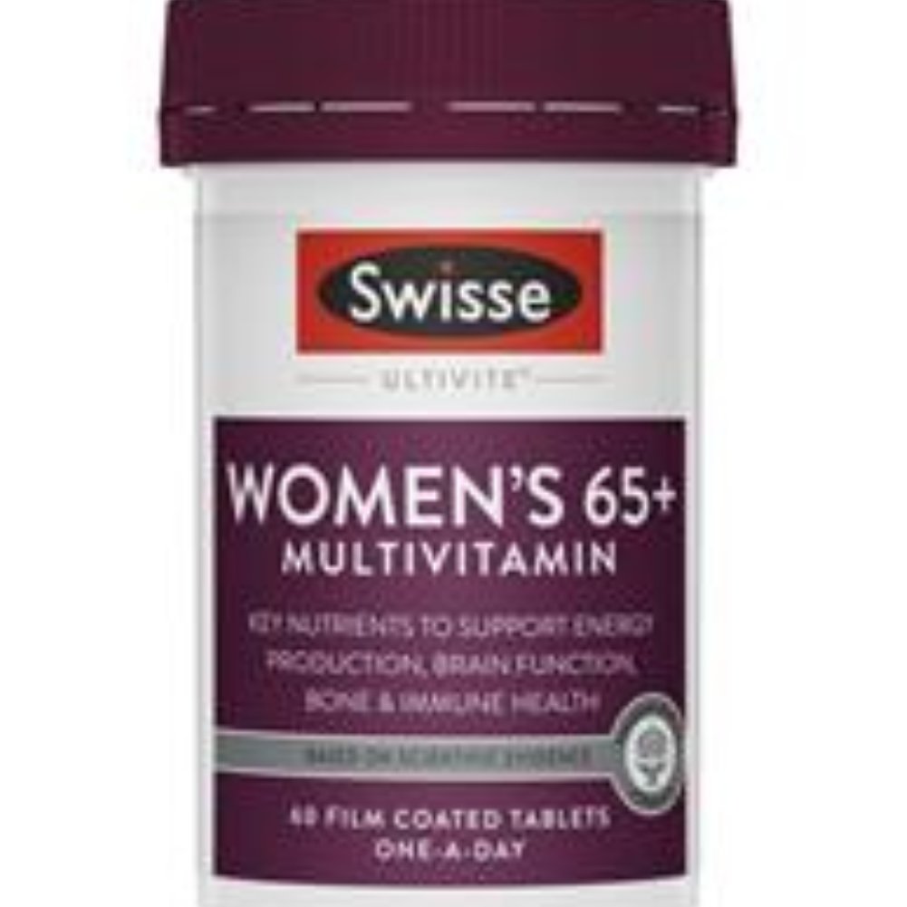 Swisse Womens Multivitamin 65+ 60 Tablets