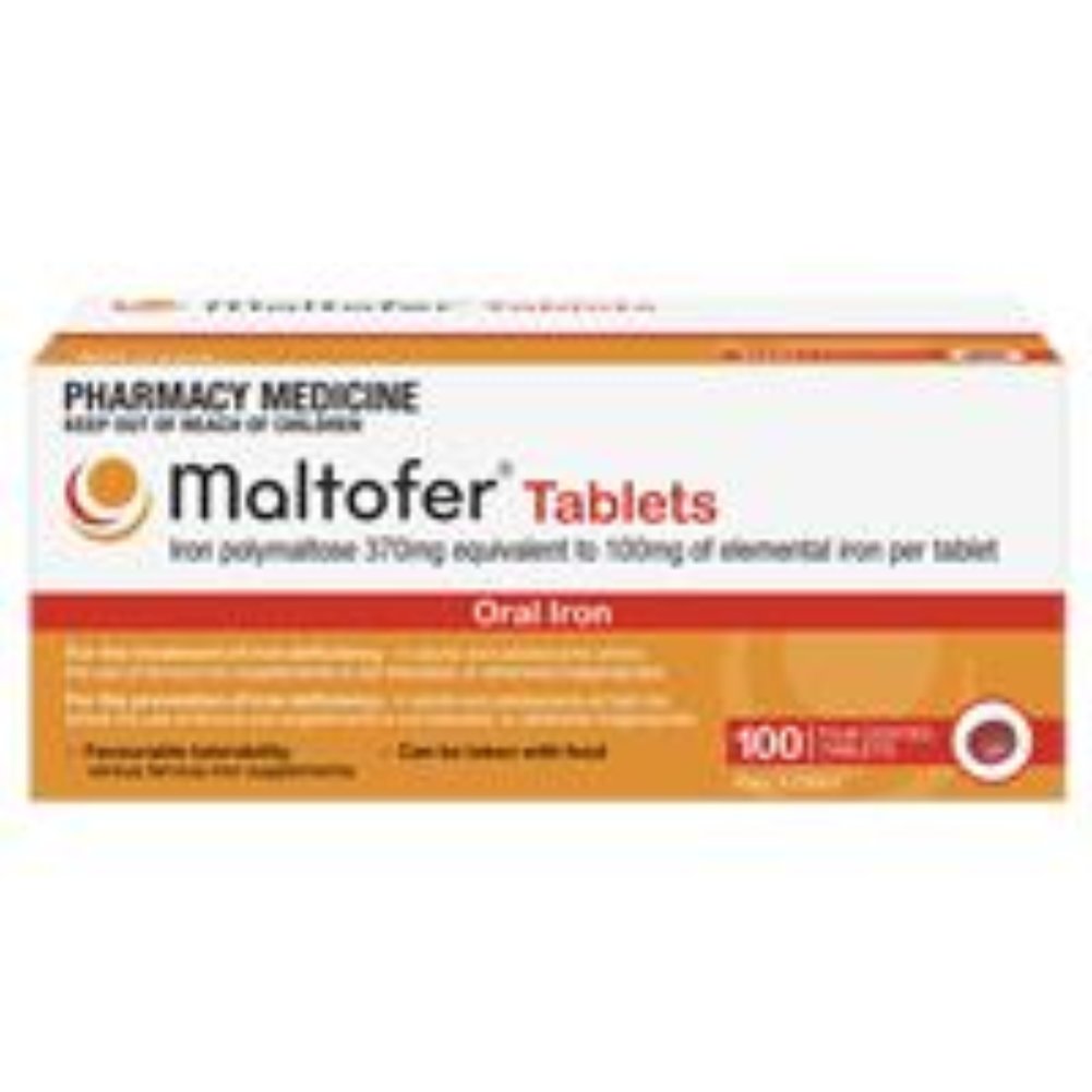 Maltofer Oral Iron 100mg 100 Tablets