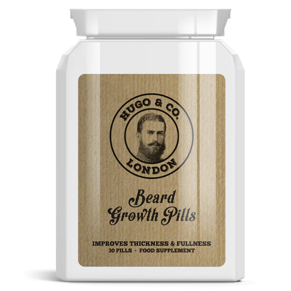 Beard Growth Pills - Nourish and Enhance Your Facial Hair Naturally