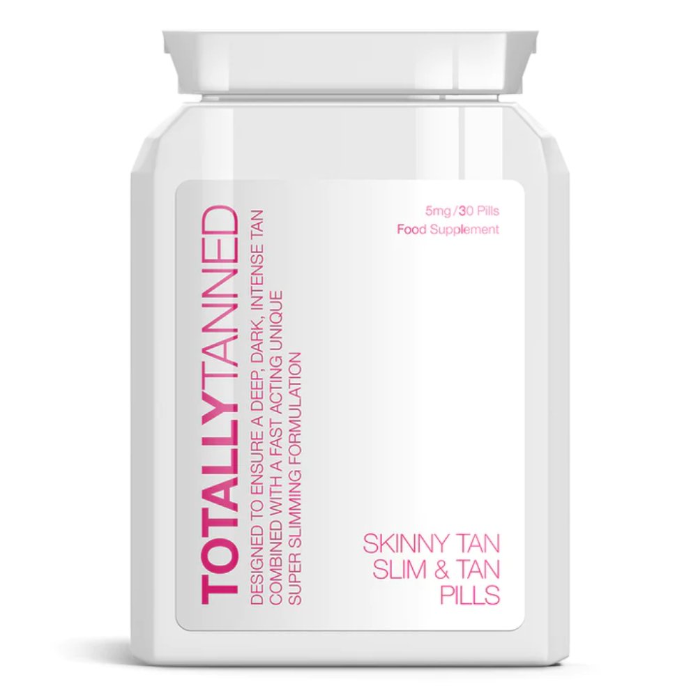 Totally Tanned Skinny Tan Tablets - Achieve the Ultimate Glow and Body ...