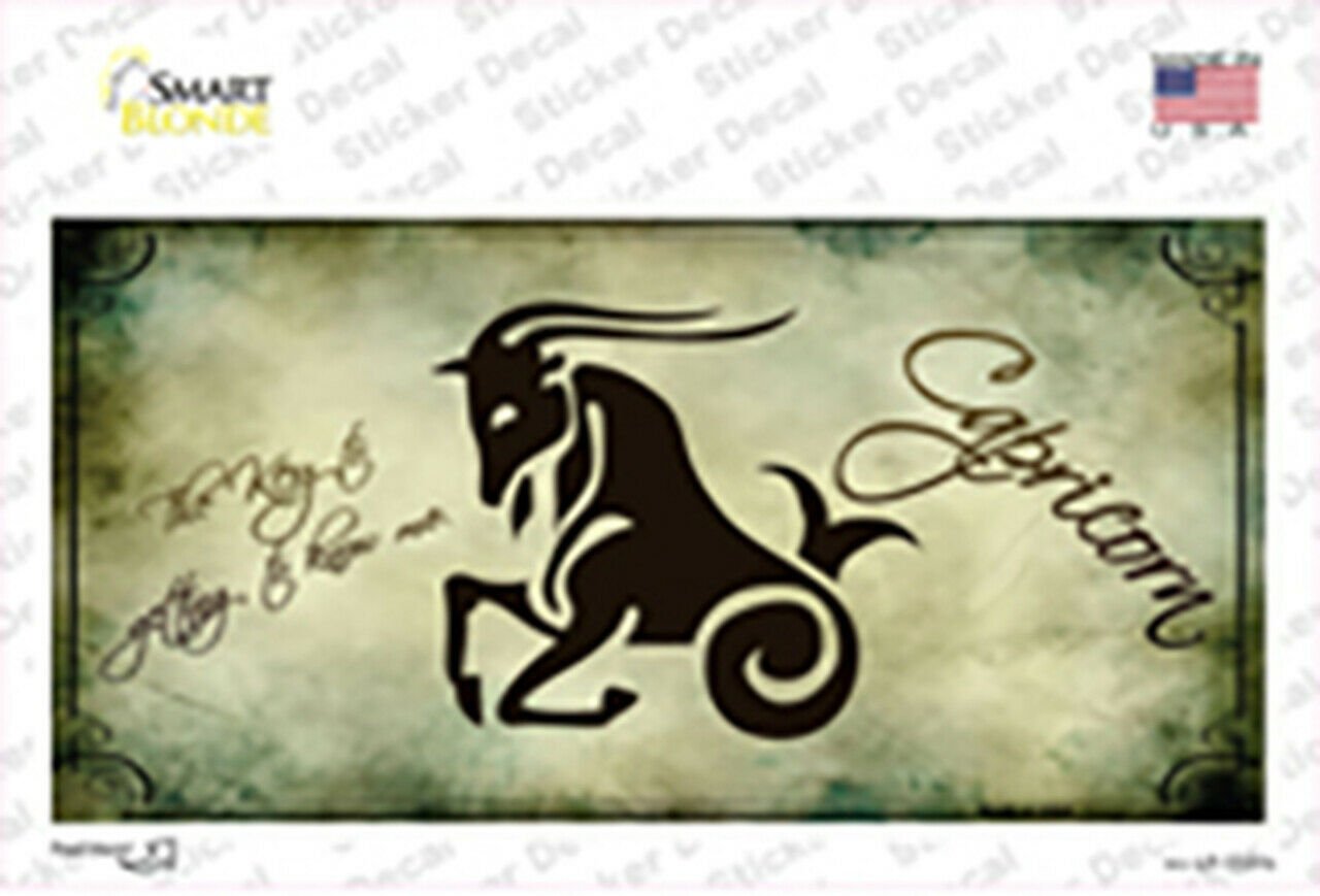 Capricorn Zodiac Sticker Decal