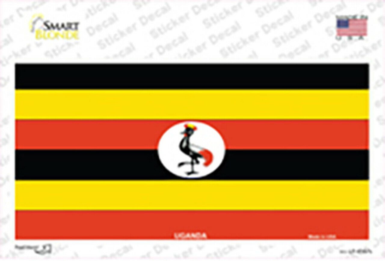 Uganda Flag Sticker Decal