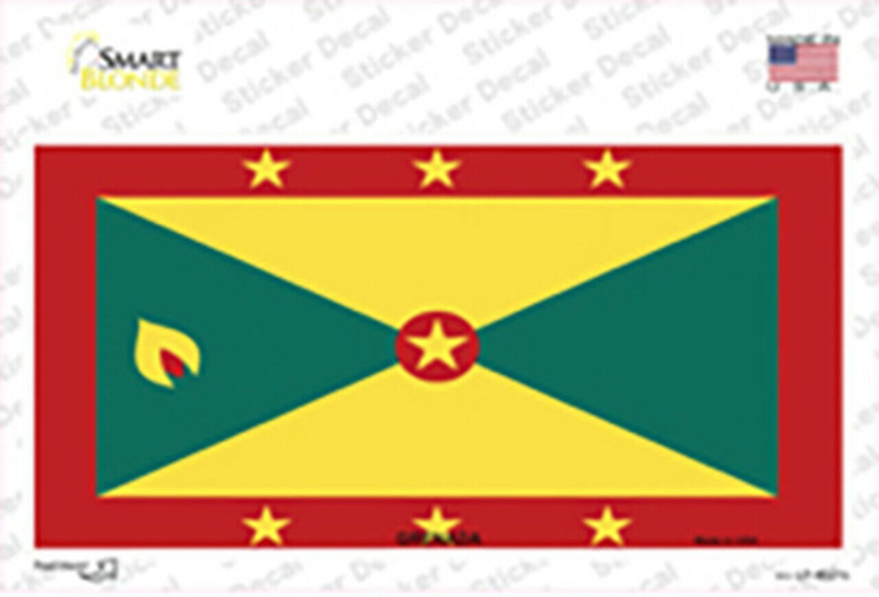 Grenada Flag Sticker Decal