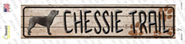 Chessie Dog Trail Sticker Decal