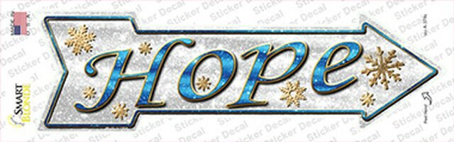 Hope Arrow Sticker Decal