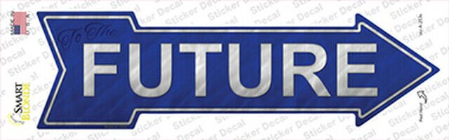 Future Arrow Sticker Decal