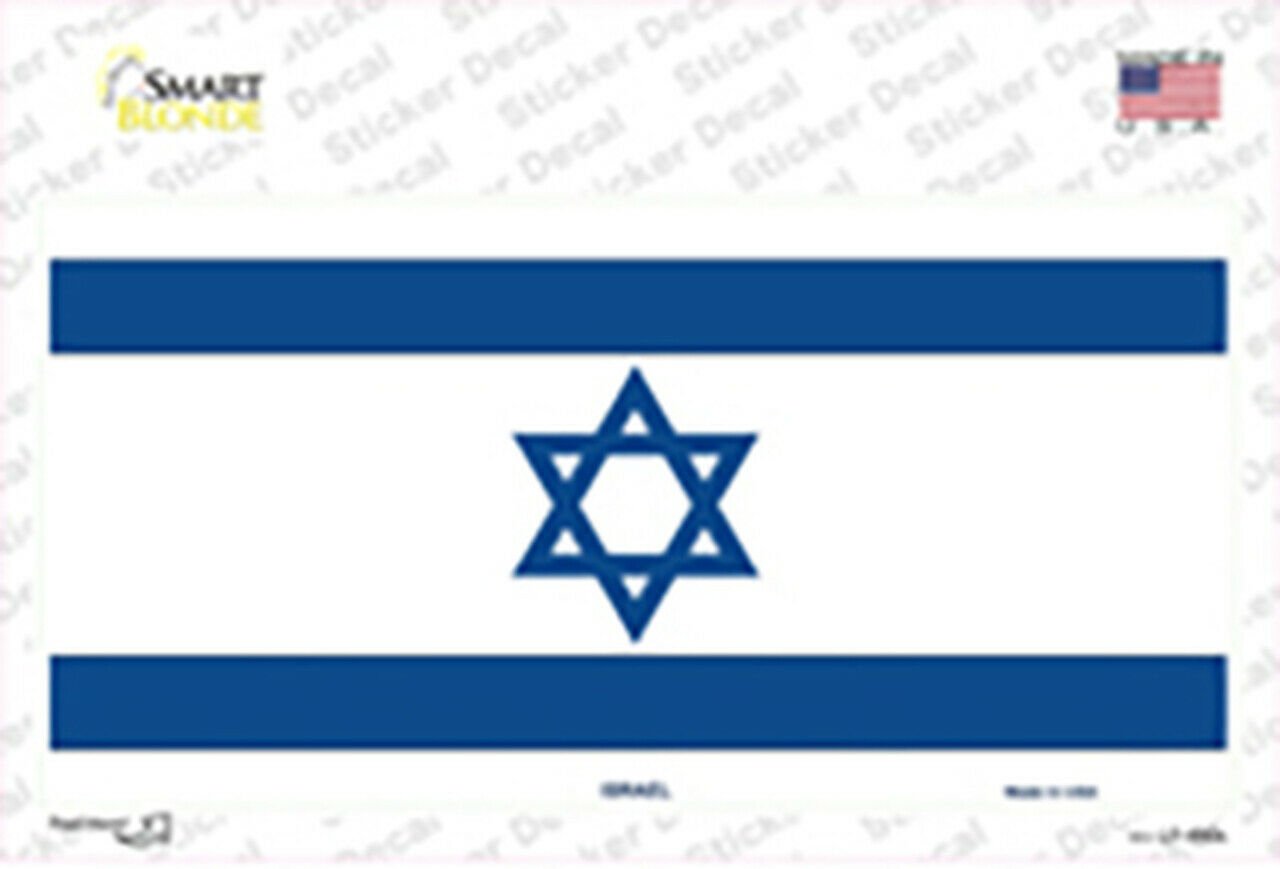 Israel Flag Sticker Decal