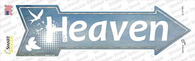 Heaven Arrow Sticker Decal
