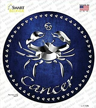 Cancer Zodiac Circle Sticker Decal