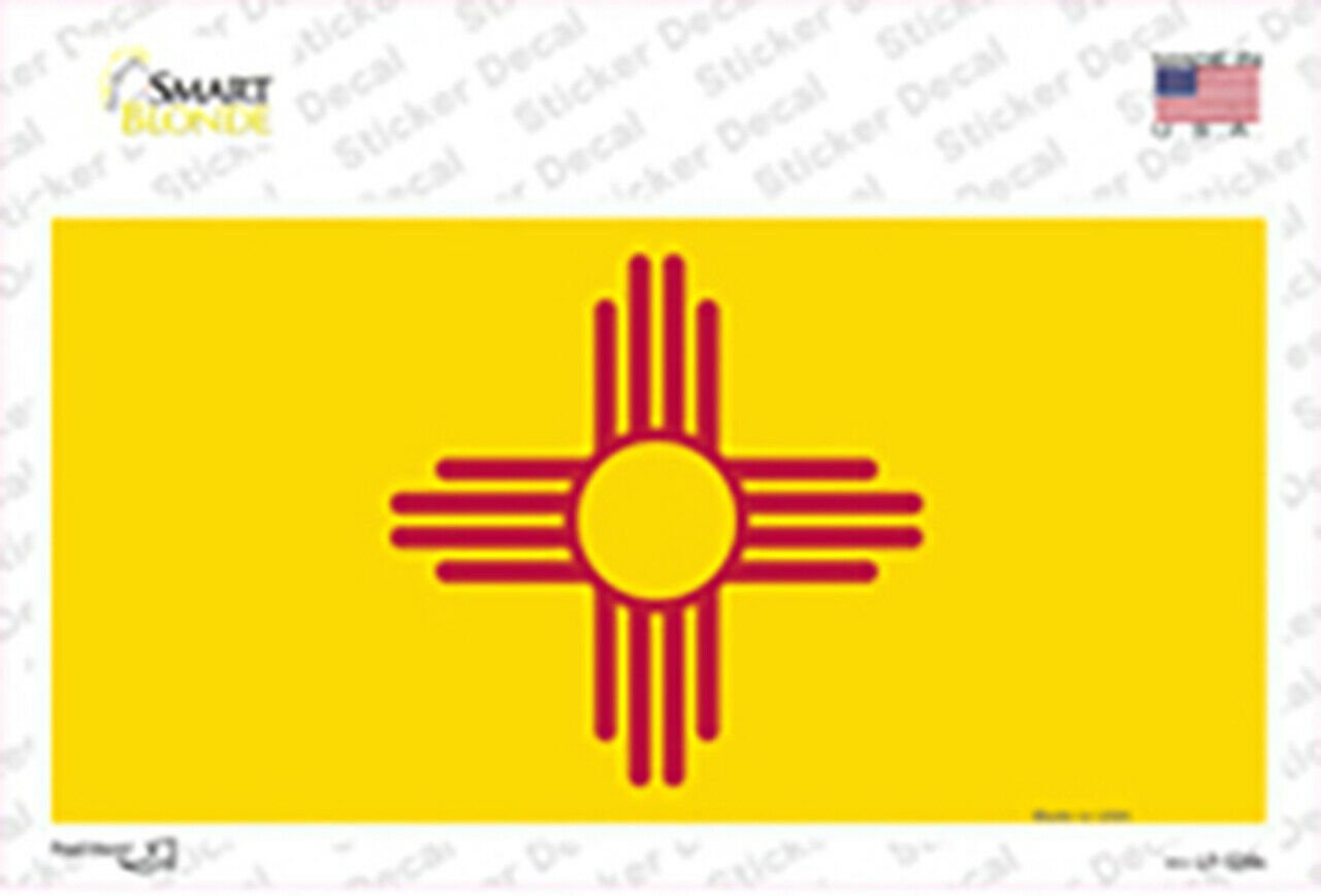 New Mexico State Flag Sticker Decal