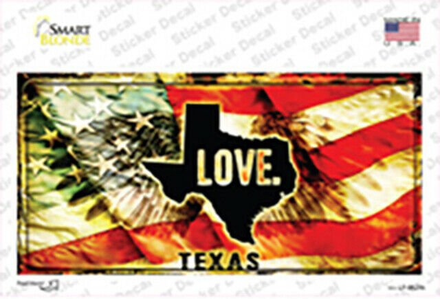 Texas Love Sticker Decal