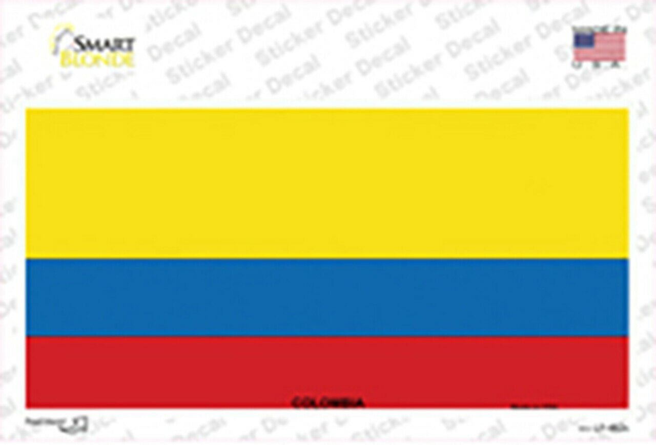 Columbia Flag Sticker Decal