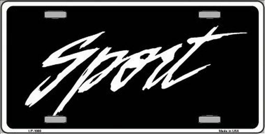 Sport Novelty License Plate