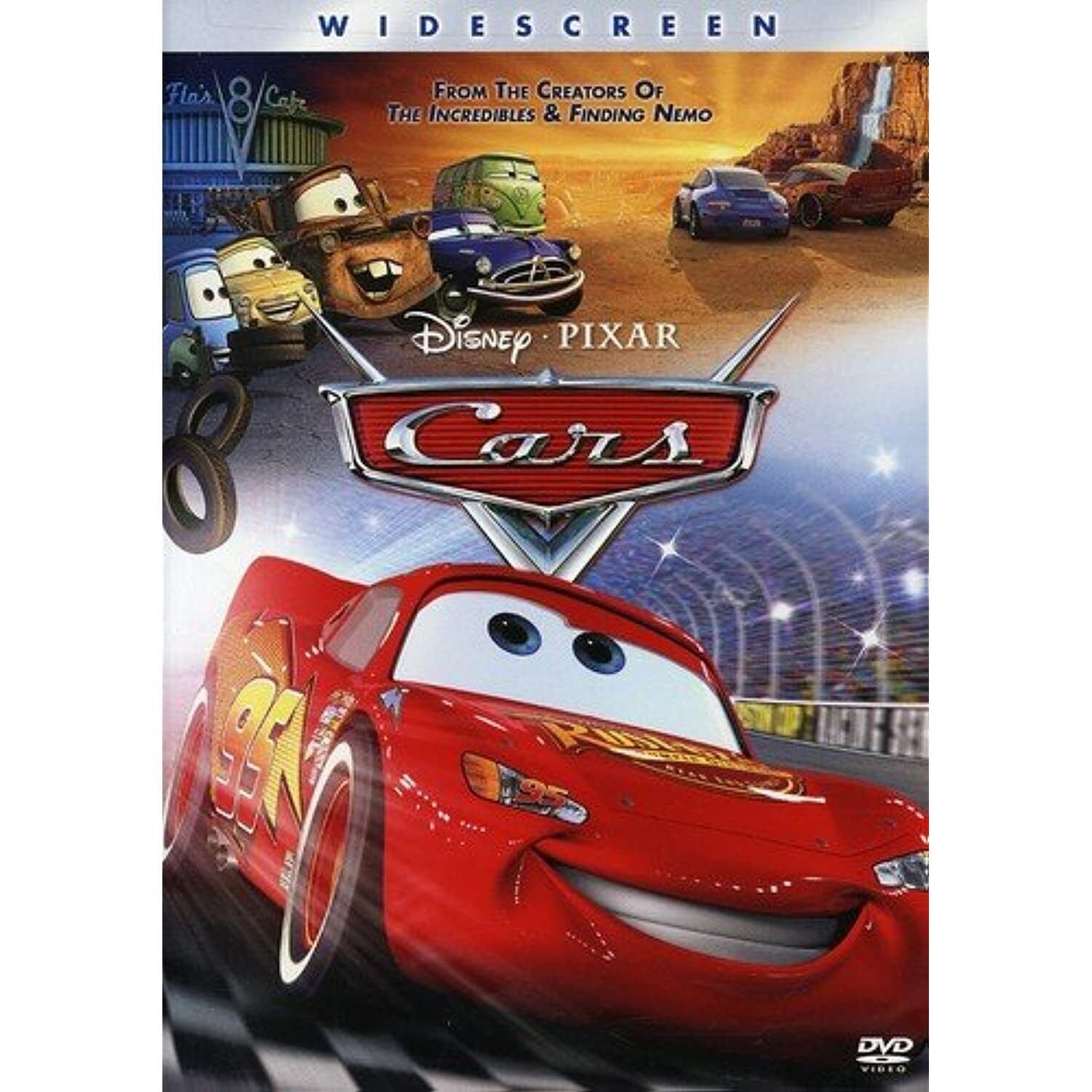 cars DVD 2006 disney widescreen 117 minutes used like new