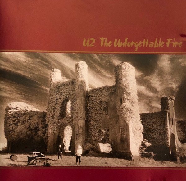 U2 - unforgettable fire CD 1984 island atco universal 10 tracks used ...