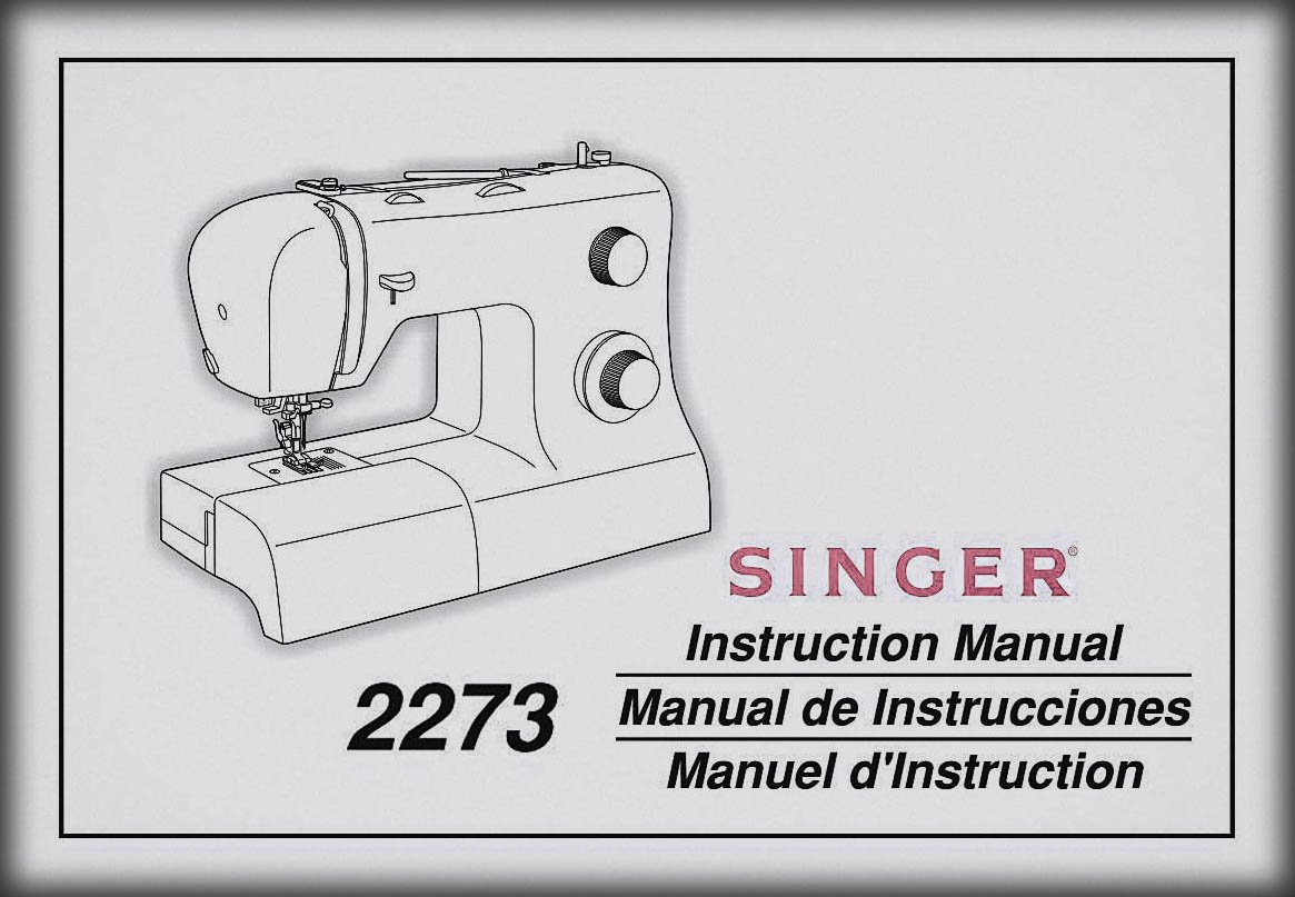 Singer 2273 Instruction Manual _Digital Download _PDF format