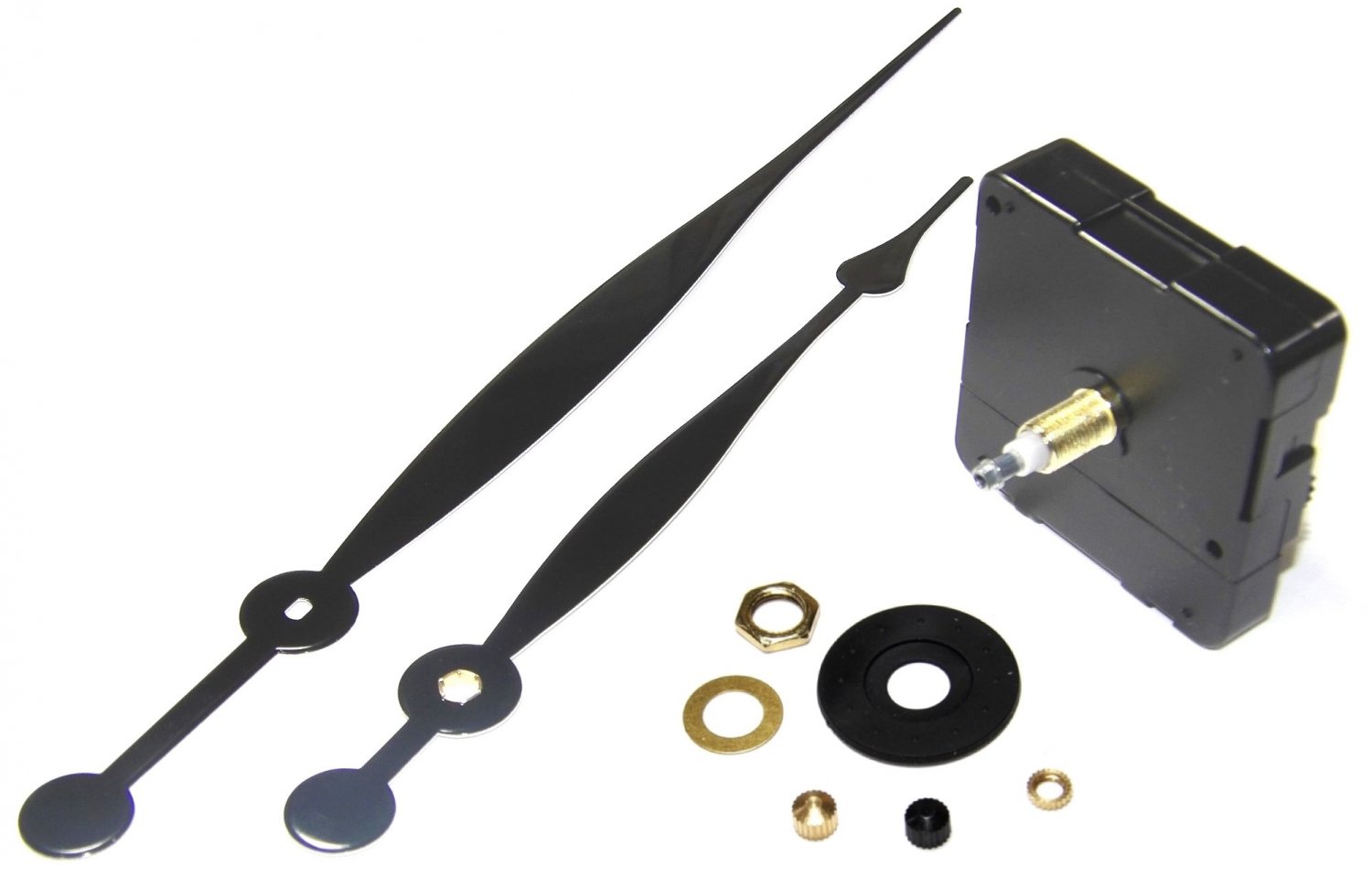 (10) High Torque Clock Movements (Silent Non-Ticking) with 8-1/4" Long ...