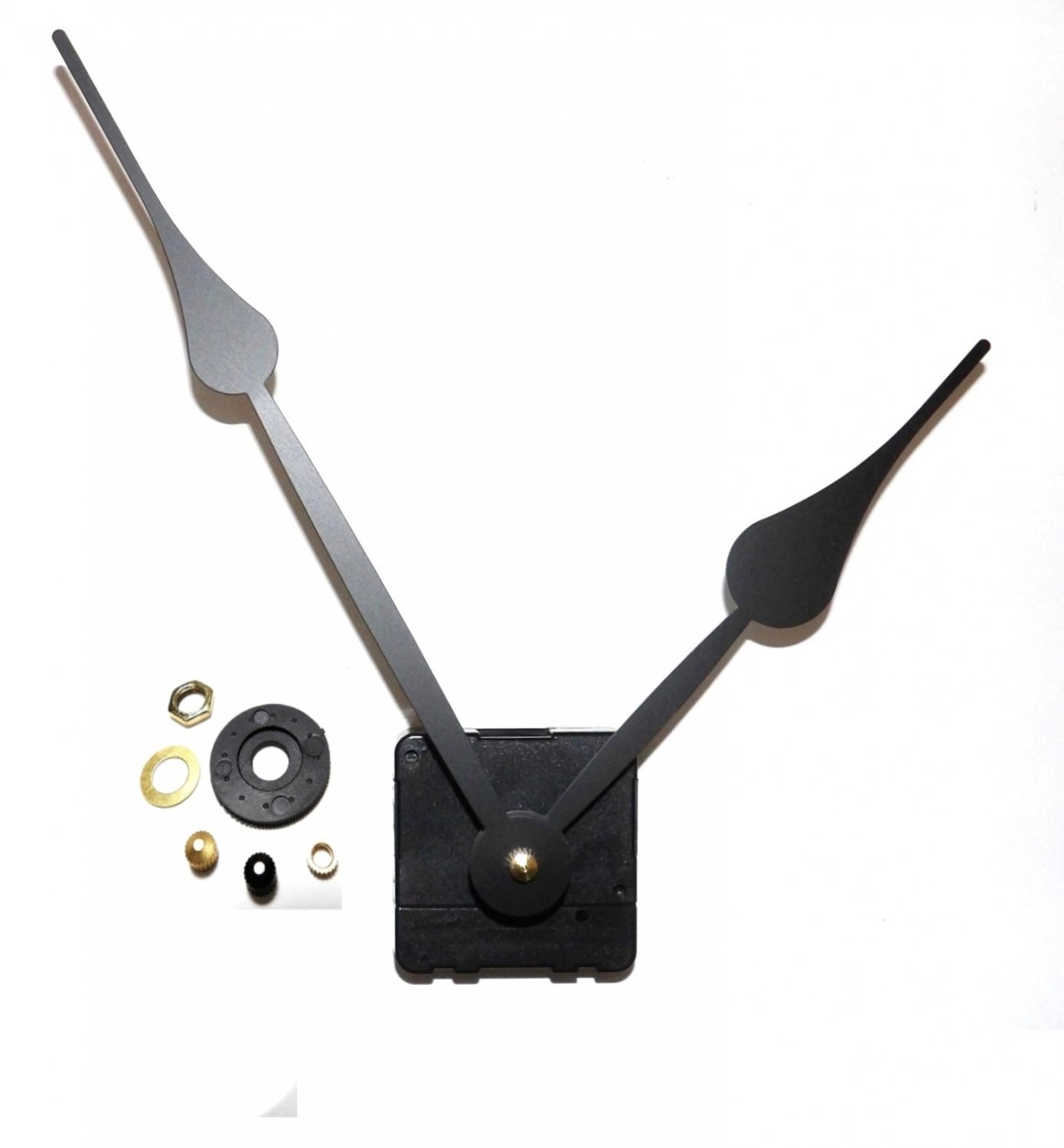 High Torque Quartz Clock Movements (Ultra Quiet) w/8" Spaded Hands #34