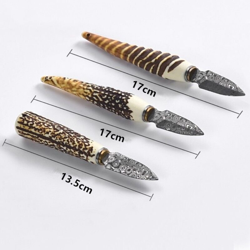 Damascus Tea Knife Needle Tea Ceremony Tools Teaware Tea Cake Puer Tea ...