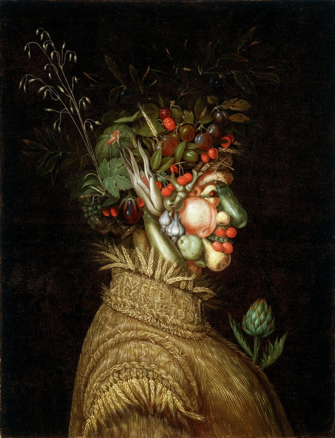 9635.Decoration Poster.Home wall room design.Vegetable portrait ...
