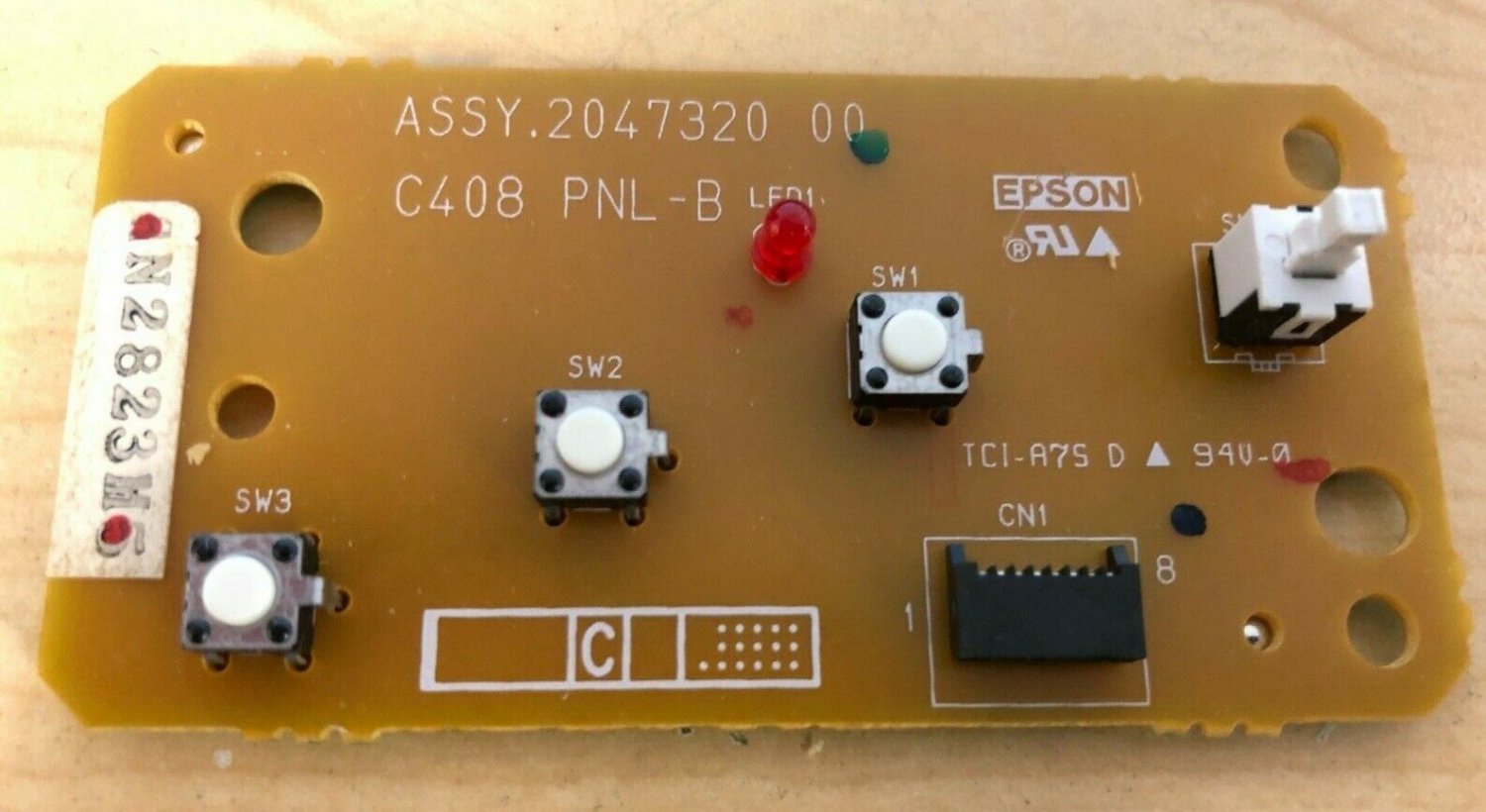 Epson C408 Button Panel Board Assembly 2047320