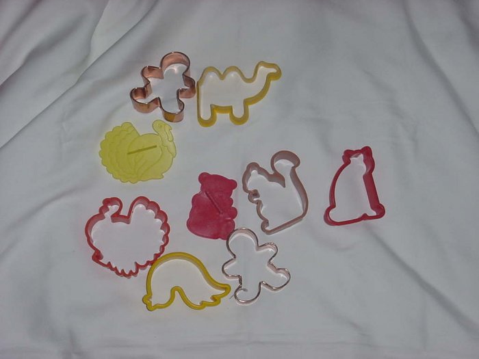 Gingerbread Cookie cutters Animal shaped Cookie Cutters #55